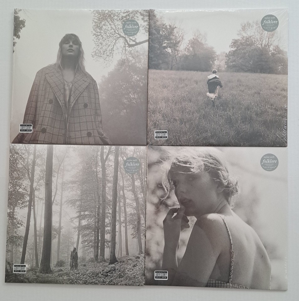Folklore VINYL 8 SET by Taylor Swift (Vinyl, 2020, Republic Records ...