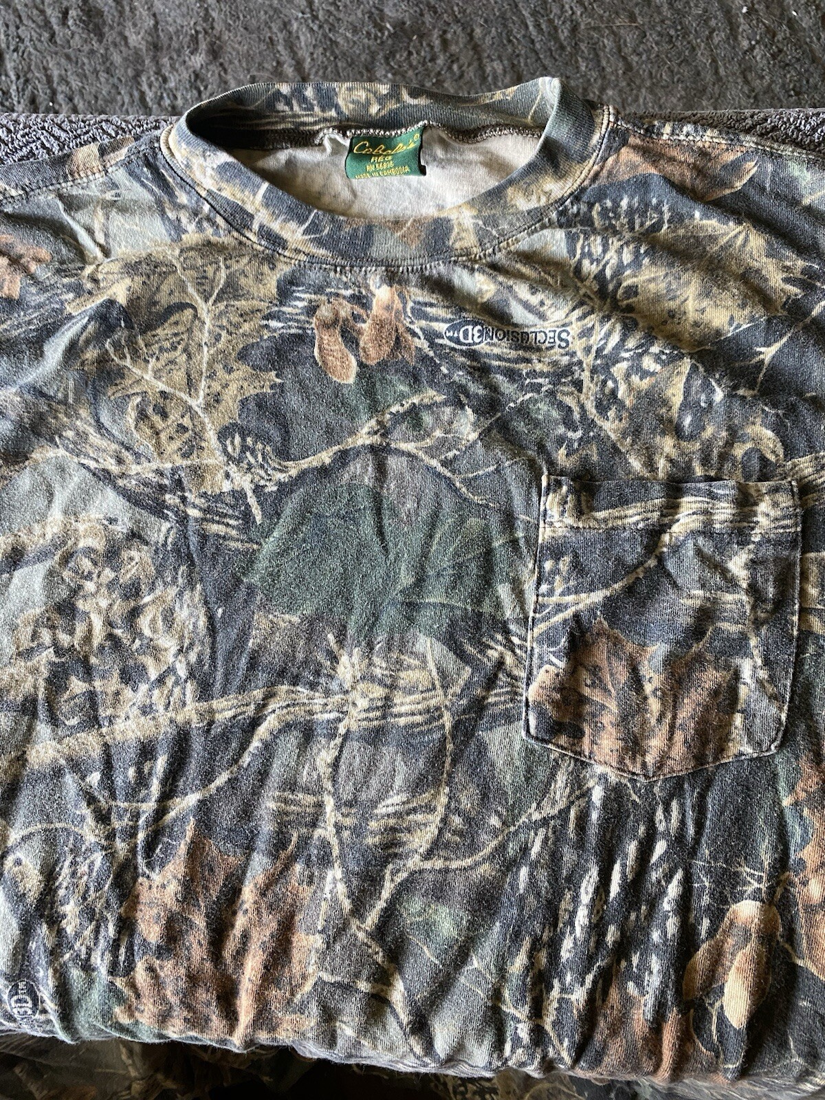 Cabelas Mens Seclusion 3D Open Country Long Sleeve Ca… - Gem
