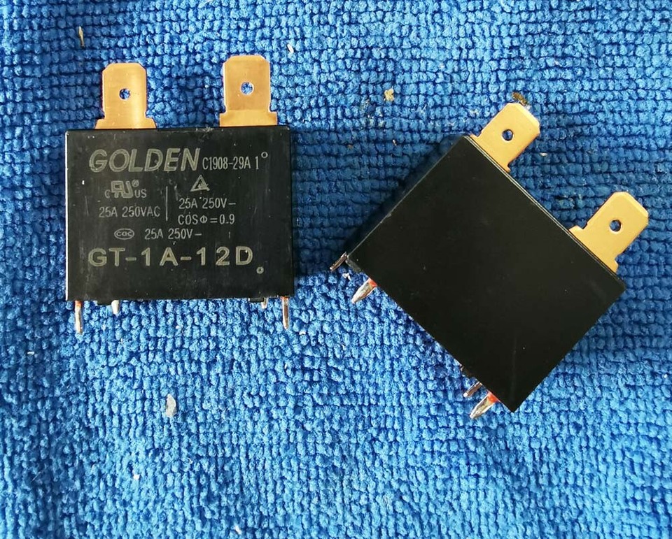 2pcs ORIGINAL GOLDEN GT-1A-12D 12VDC Relay 4pins | eBay