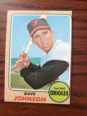 1968 Topps Dave Johnson #273 Baltimore Orioles | eBay