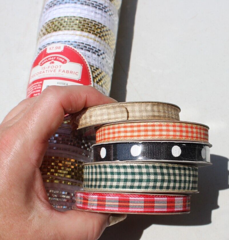 Crafting Ribbon & Twine - Holiday Scrapbooking Gifts - Huge Bundle ...