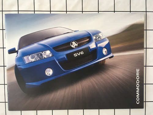 Holden Commodore 07/2005 sale brochure | eBay