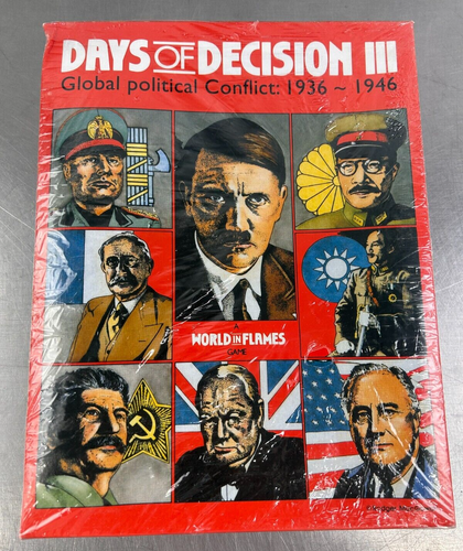 ADG Days Of Decision I World In Flames Global Political Conflict New ...