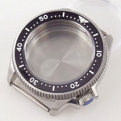 20ATM Watch Case Fit NH34 NH35 NH36 Sapphire Glass 37mm Ceramic Bezel ...
