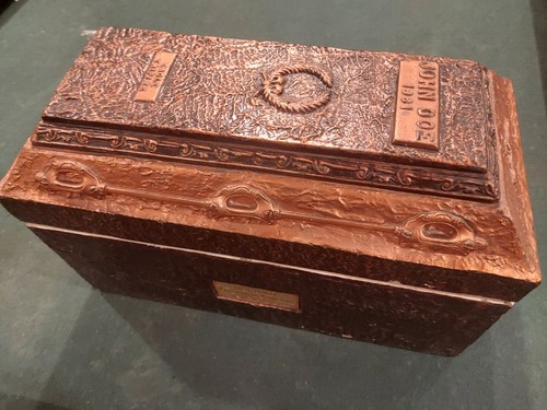 Vintage Eagle Coronation Supreme Salesman Sample Casket Burial Vault | eBay