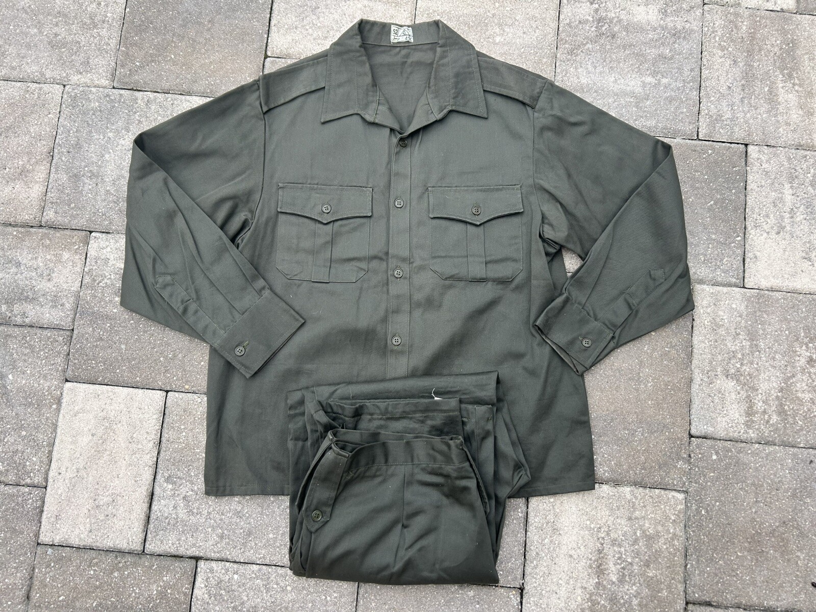 Saddam Iraqi Army Desert Storm Green Uniform Jacket Bringback Military ...