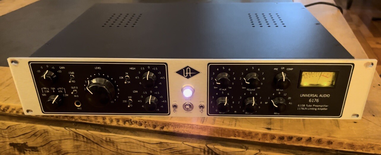 Universal Audio 6176 Tube Channel Strip - Mic pre/EQ/Comp 610B / 1176LN ...