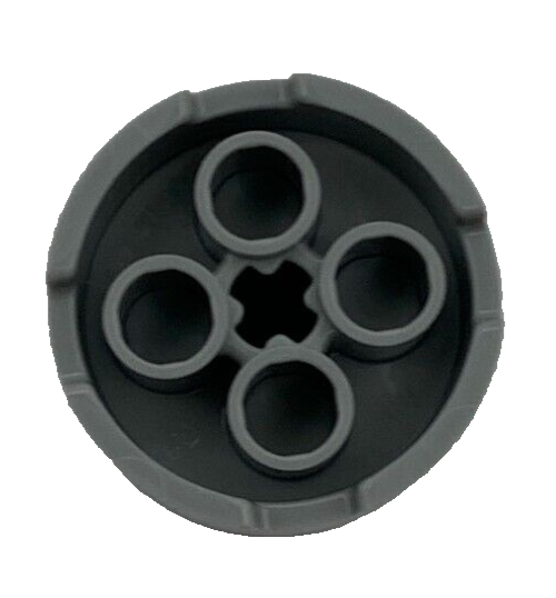 Lego 73111 Light Bluish Gray Brick Round 3 Recessed Center And Axle ...