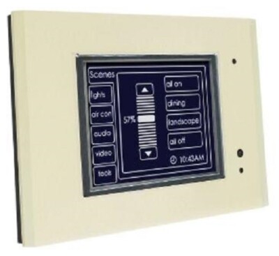 Clipsal C-BUS MONOCHROME TOUCH SCREEN CLI5080CTL2GF Logic Engine, Glass ...