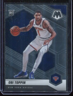2020-21 Panini Mosaic Obi Toppin #220 New York Knicks RC | eBay