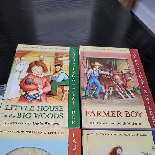 Little House Books 1 -5 by Laura Ingalls Wilder Collectors Edition Full ...