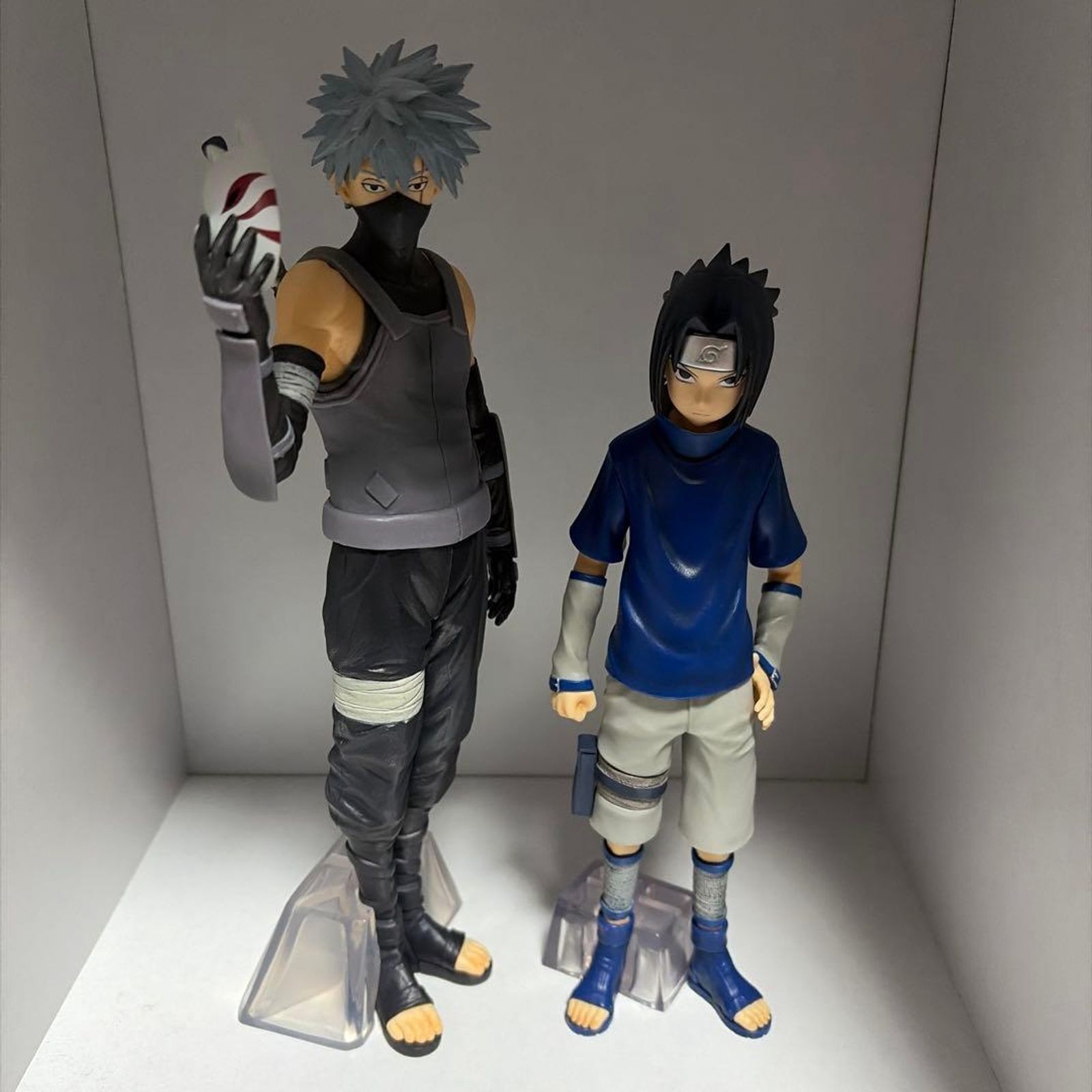 Kakashi & Sasuke Figure Set Naruto Anime Manga Collectible Figure | eBay
