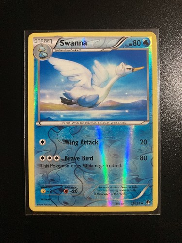 Swanna 18/30 2016 Reverse Holo Pokemon card PAUC-0088 | eBay