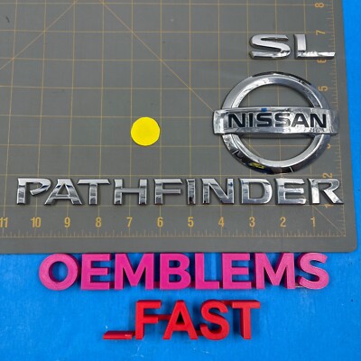 2013-2016 Nissan Pathfinder SL Chrome Rear Hatch Trunk Factory OEM ...