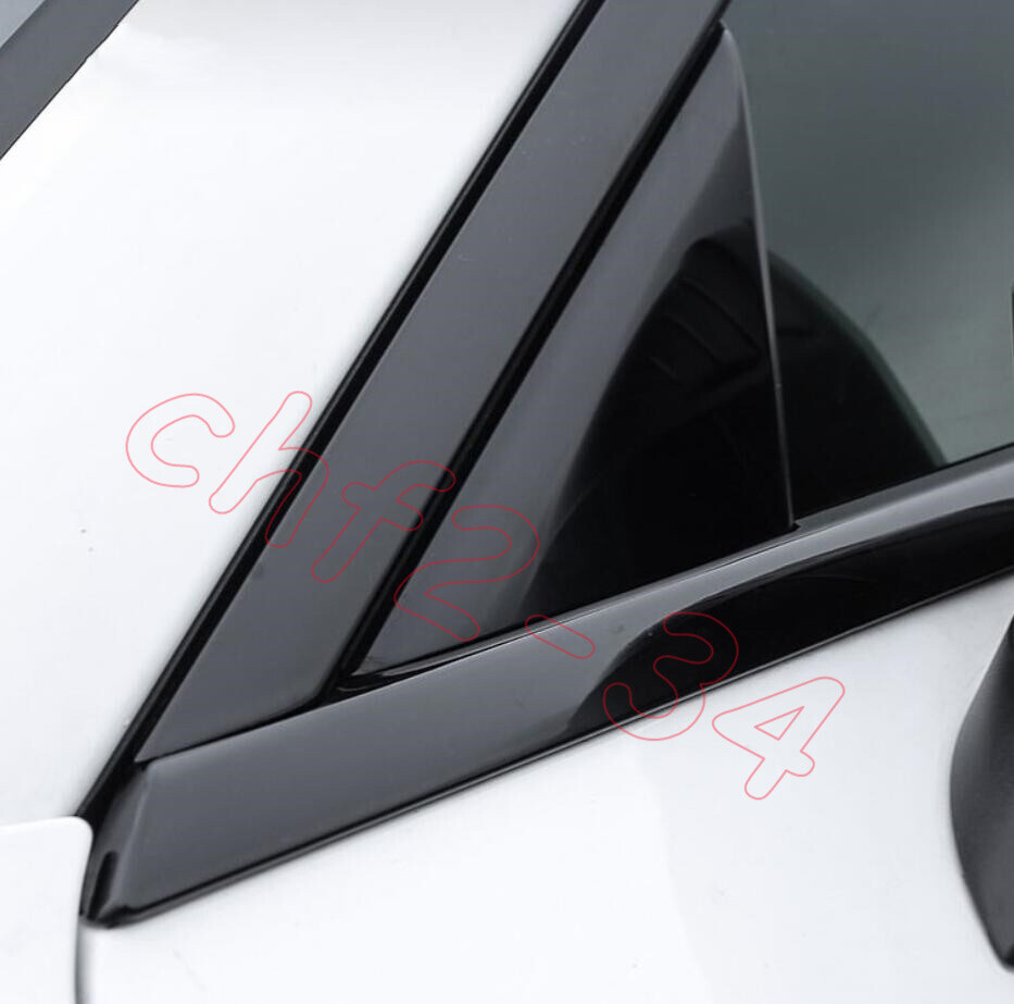 For Nissan Rogue 2021-2022 2023 ABS Glossy Black Car Window Strip Cover ...