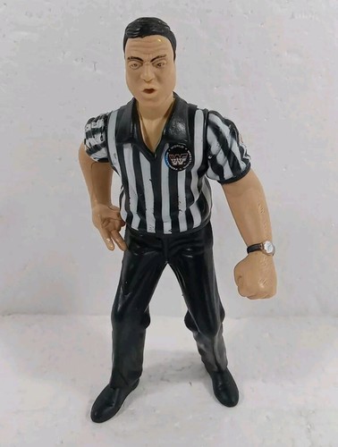 Jakks Referee Ringside Wrestling Action Figure Titan 6" Toy Wrestler ...