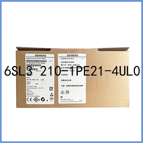 1PCS New In Box 6SL3210-1PE21-4UL0 6SL3 210-1PE21-4UL0 Siemens Inverter ...