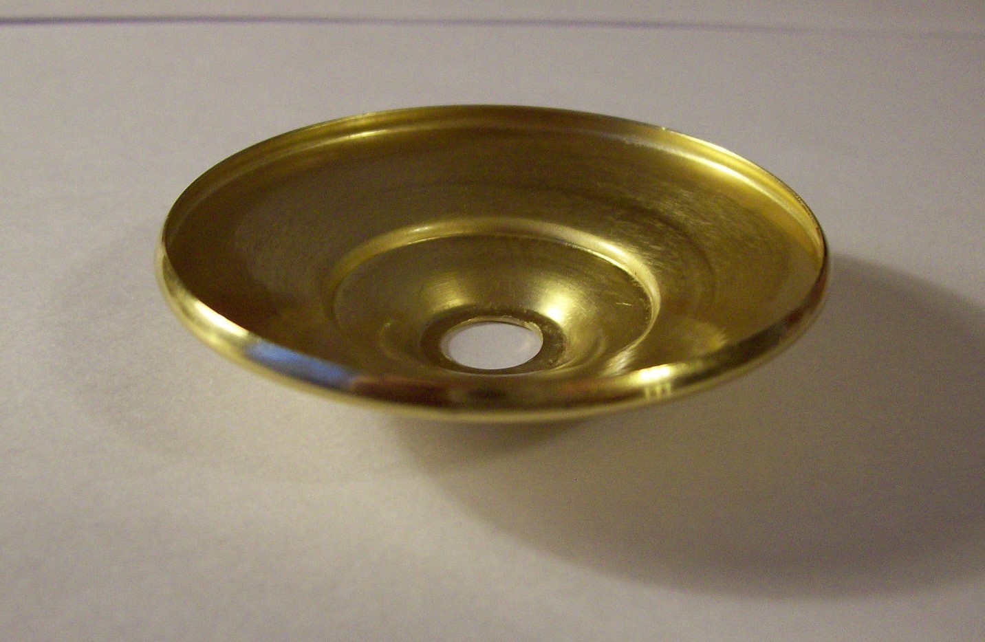 2 1/4" BRASS VASE CAP POLISHED & LACQUERED LAMP PART NEW 22604JB | eBay