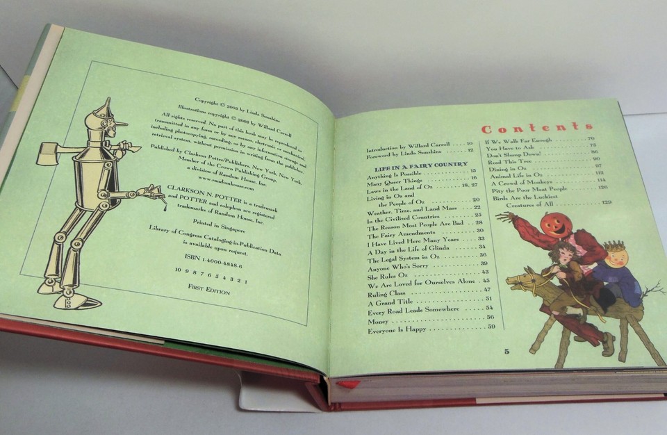 All Things Oz SIGNED BY THREE MUNCHKINS Marin Pellegrini Stover FIRST ...