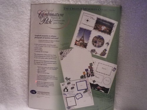 1998 NOS Creative Memories 10x12 Travel Combination Pack Scrapbook ...
