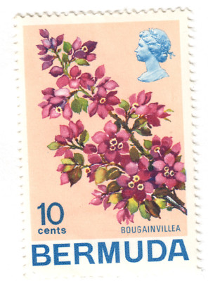 Bermuda - 1970 - Flowers - Bougainvillea sp. - 10 C - Mint - #1 | eBay