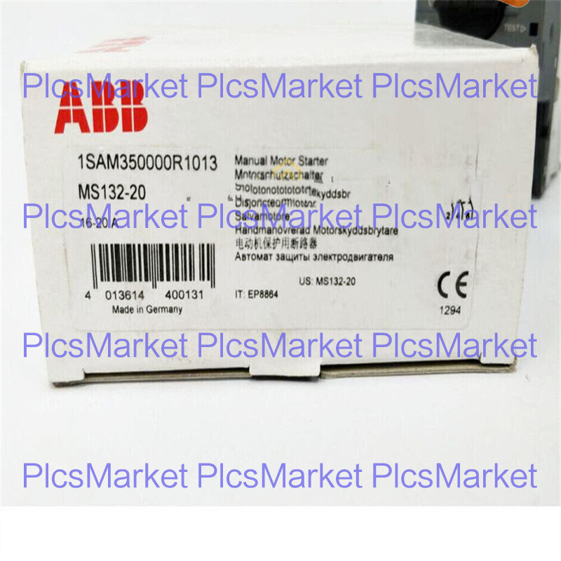 1PC New in Box ABB MS132-20 16-20A Manual Motor Starter Fast Shipping ...