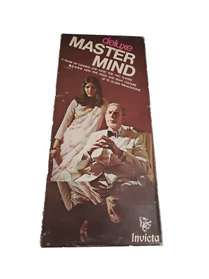 Deluxe Mastermind Board Game by Invicta 1972 Retro Vintage Complete set ...