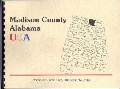 Madison County Alabama 1872 history biography by Brewer Huntsville AL ...