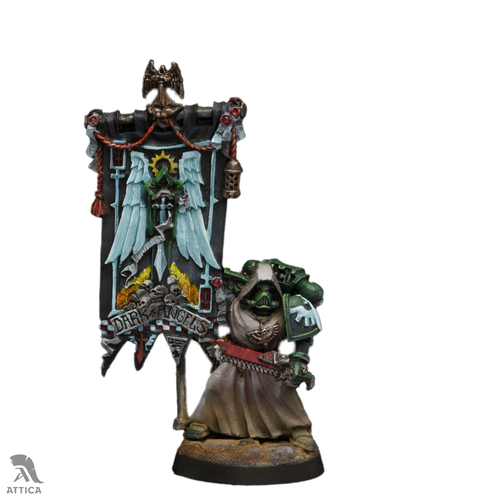 Chapter Ancient Dark Angels painted figure Warhammer 40k Pre-Sale | Art ...