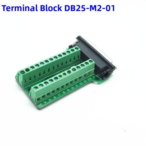 Terminal Block Adapter for DB25 Female Connector 25 Pin Signal Screw ...