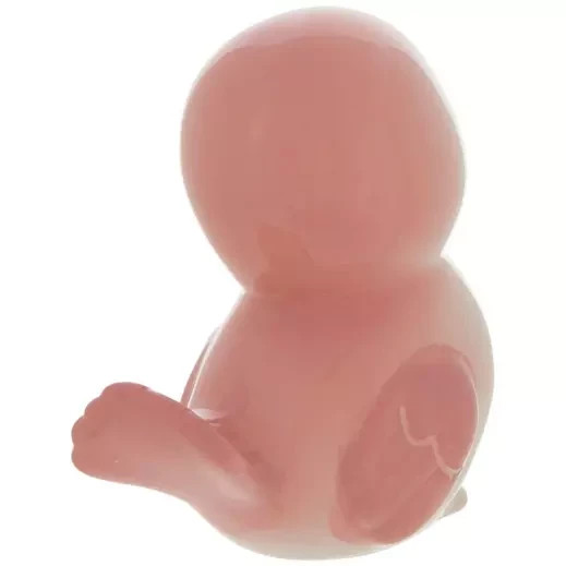 New Vintage Inspired 4.75" Bird Love Figurine Pink Ceramic Valentines ...