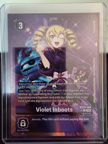 Violet Inboots - BT20-088 (Alternate Art) | eBay