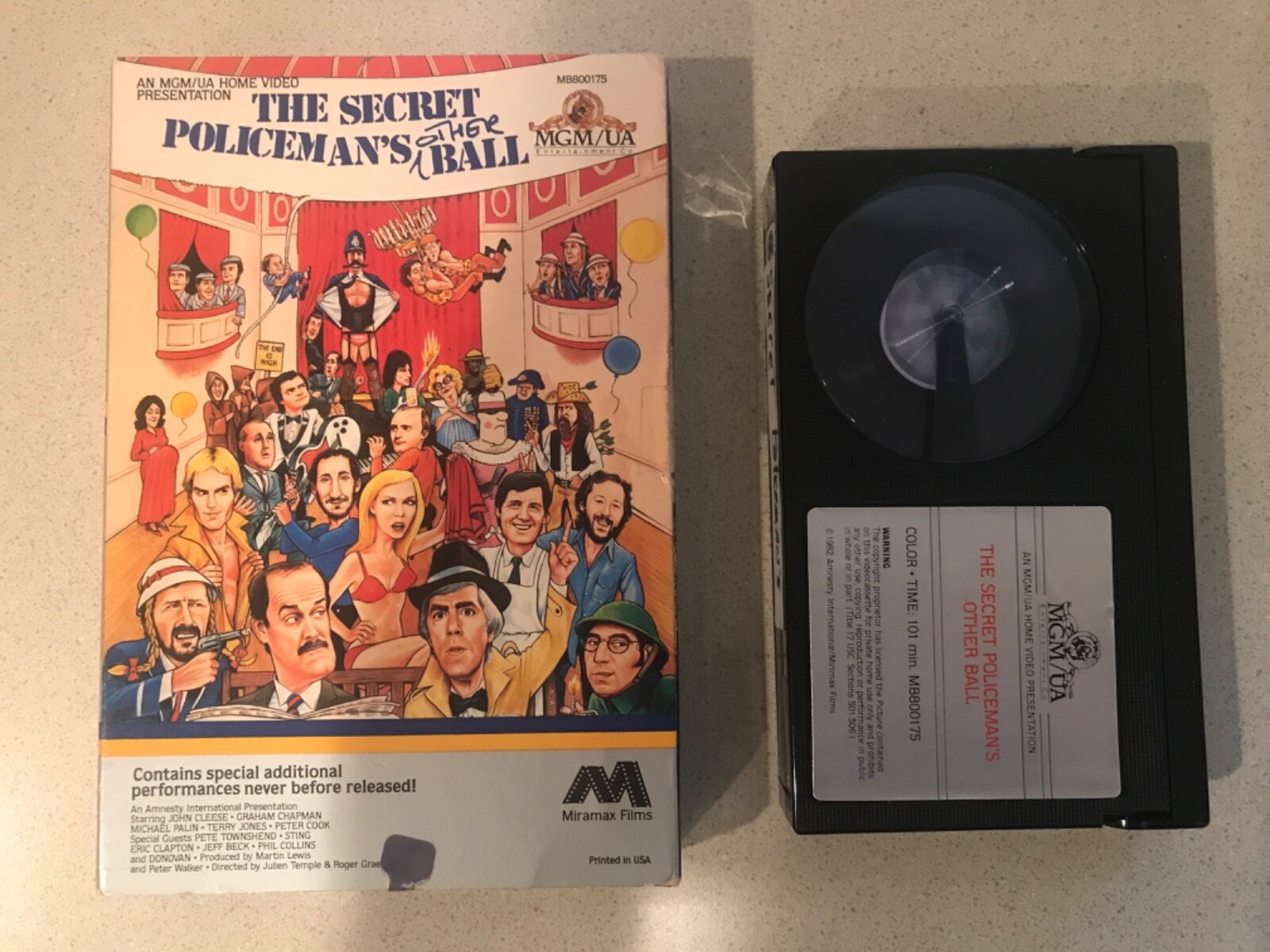 The Secret Policeman's Other Ball (BETA, 1982, MGM Big Box) Monty ...
