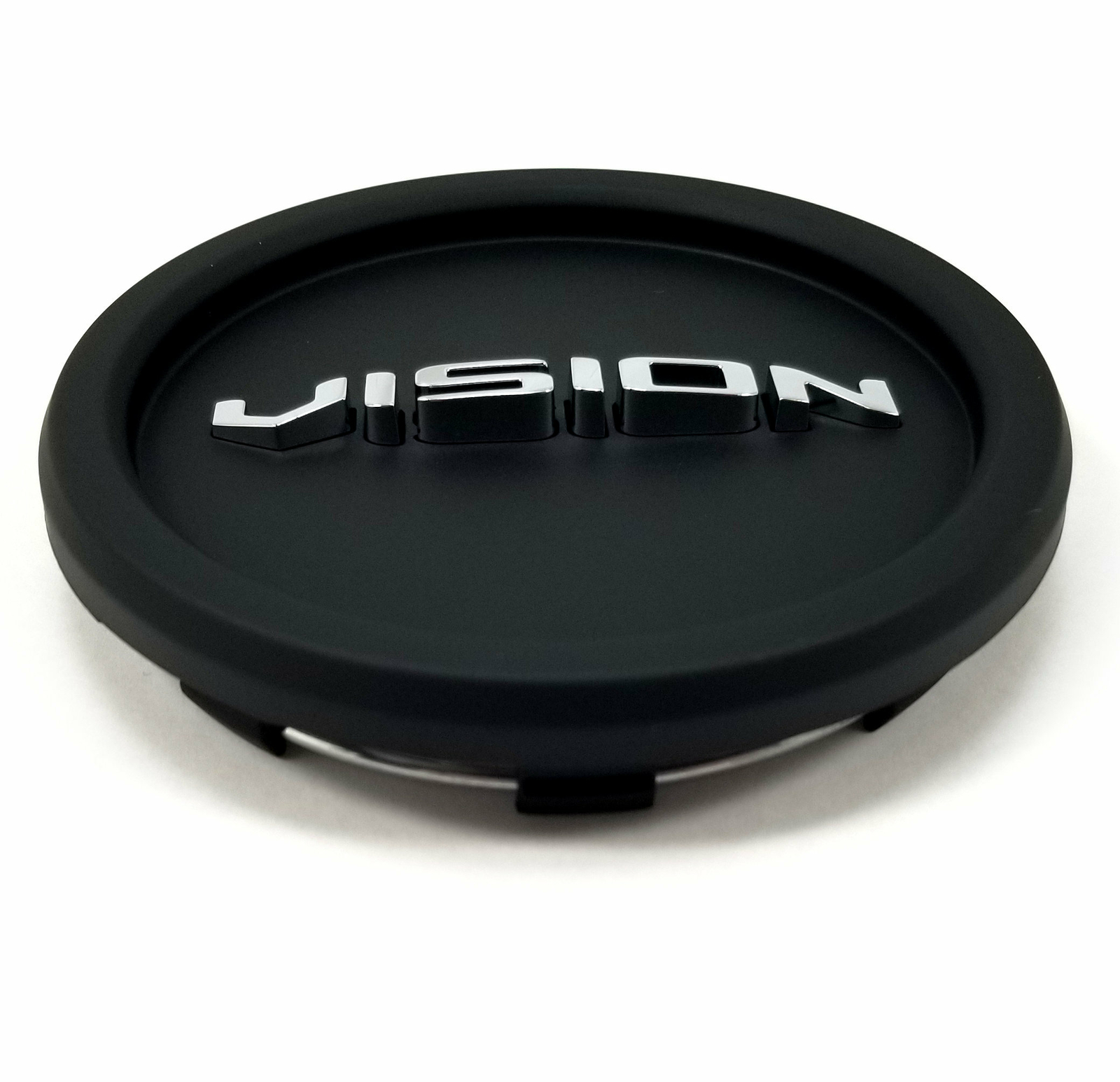 4 Vision Satin Black Center Cap 4 1/8" for 5x5.5/150 6x5.5/135165 388 ...