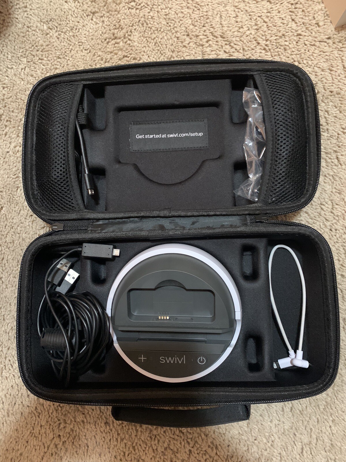 SWIVL CX ROBOT SW3322G MOTORIZED IPHONE IPAD VIDEO CAMERA TRACKING URR1 ...