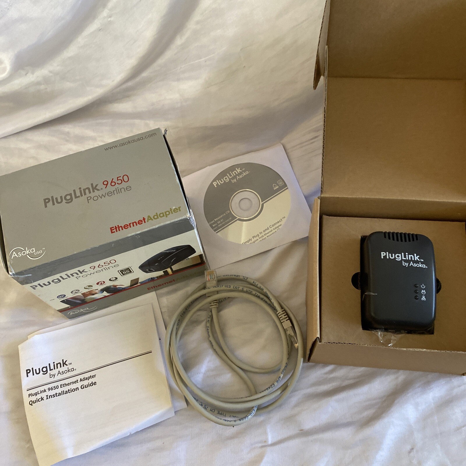 Asoka PlugLink 9650 (PL9650ETH) Network Adapter for sale online | eBay