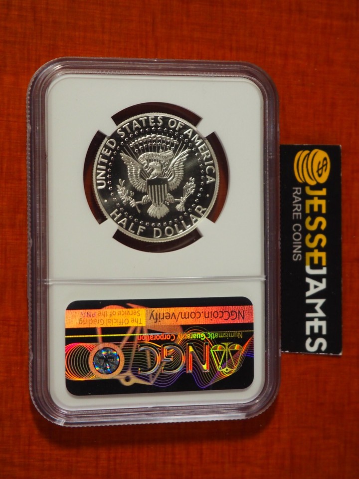 2014 S 50C ENHANCED SILVER KENNEDY HALF DOLLAR NGC SP70 PL JFK LABEL | eBay