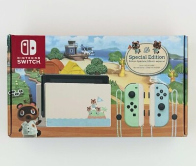 Nintendo Switch Animal Crossing Console: New Horizon Special Edition ...