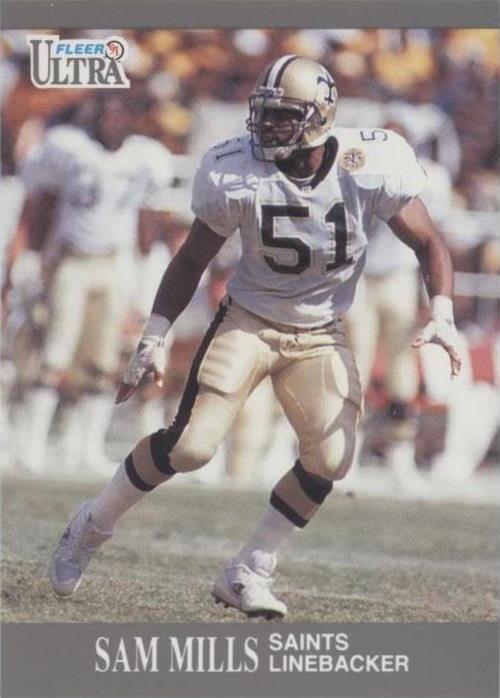 1991 Fleer Ultra Update Sam Mills #U-61 for sale | eBay