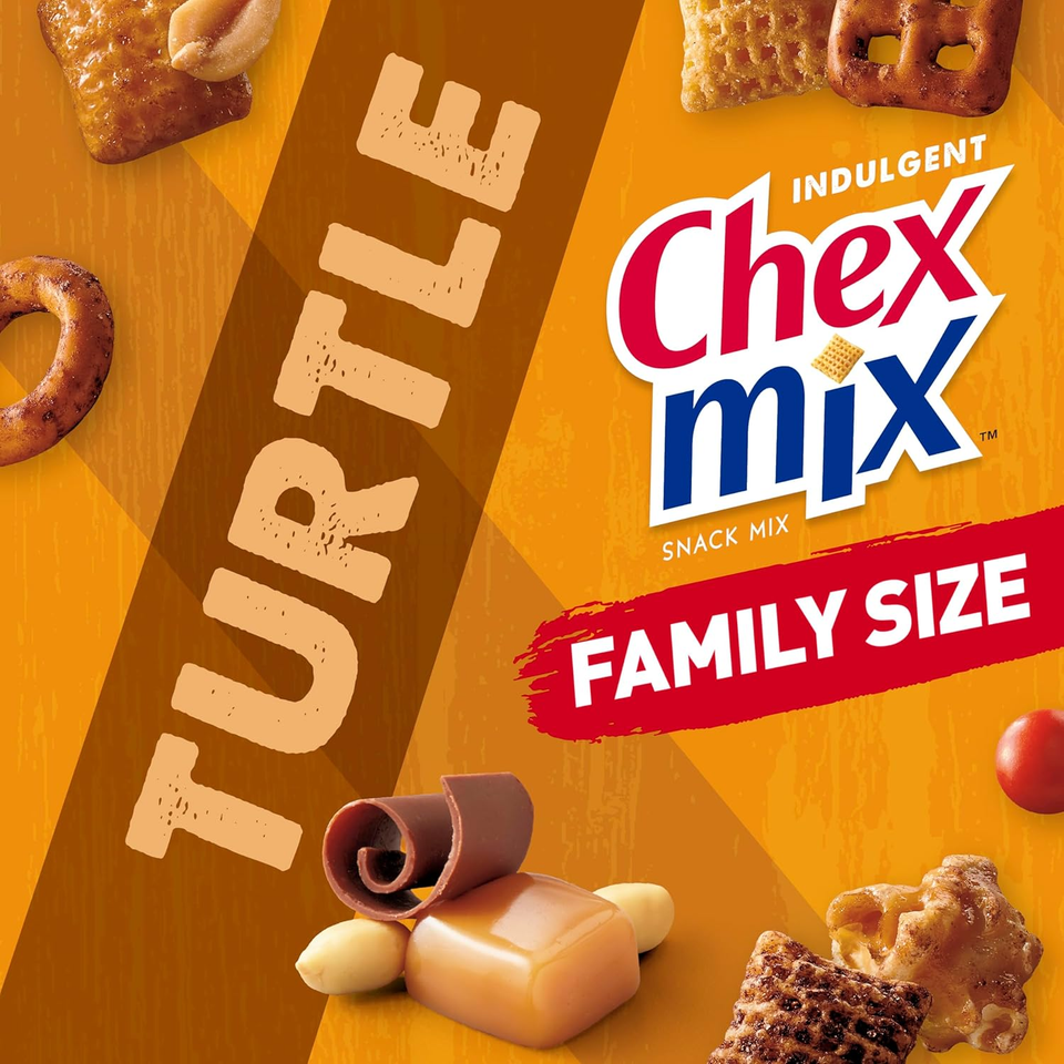 Chex Mix Turtle Snack Mix, 13.5 oz Bag | eBay