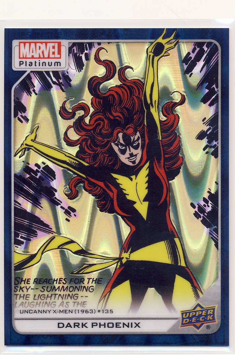 2023 Marvel Platinum Teal Wave 121 Dark Phoenix 616/799 | eBay