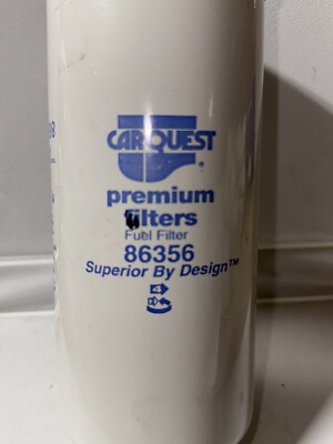 Carquest 86356 Fuel Filter / Spin-On Fuel Filter | eBay