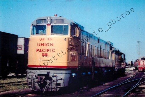Union Pacific UP 38 GE U50 Cicero ILL 1970's Photo | eBay