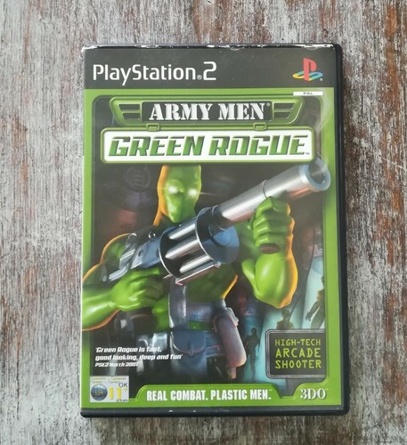 ARMY MEN - Green Rogue - Real combat, plastic men - PLAYSTATION 2 PS2 ...