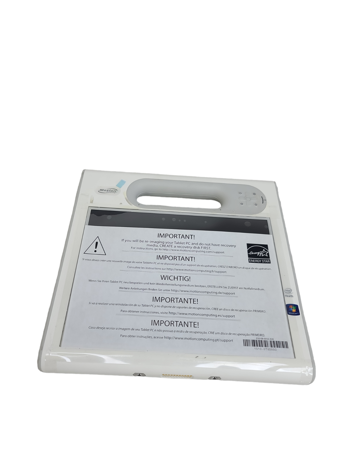 Motion Computing MC-C5 i3-380UM @1.33GHz 30 GB SSD 2GB RAM Win 7 pro | eBay