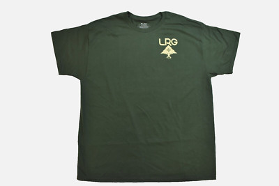 Lifted Research Group LRG Mens Green LRG Tree Logo Shirt New S, L, XL ...