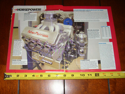 REHER MORRISON RACING ENGINE 572 C.I. BIG BLOCK ORIGINAL 2007 ARTICLE ...