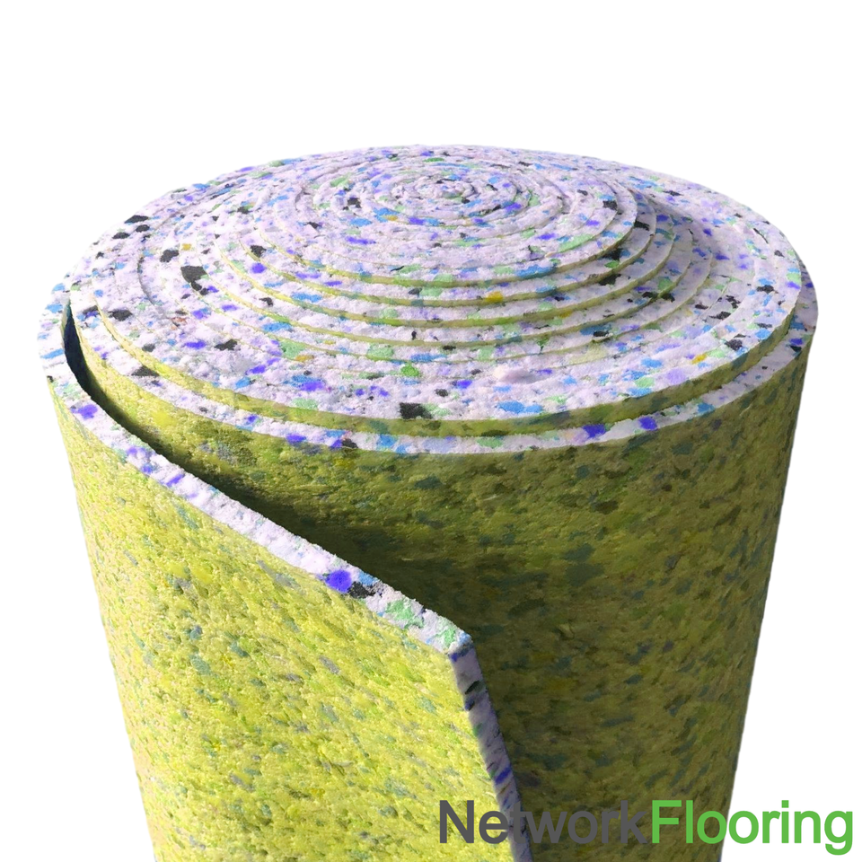 Carpet Underlay 8mm - 12mm Thick 15sqm BEST PRICE Luxury Deluxe Cushion ...