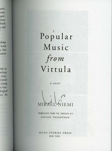 Popular Music from Vittula : A Novel by Mikael Niemi (2004, Trade ...