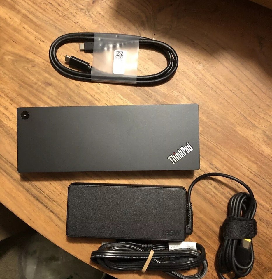 Lenovo Thinkpad Thunderbolt 4 Universal Docking Station - US 40B00135US ...